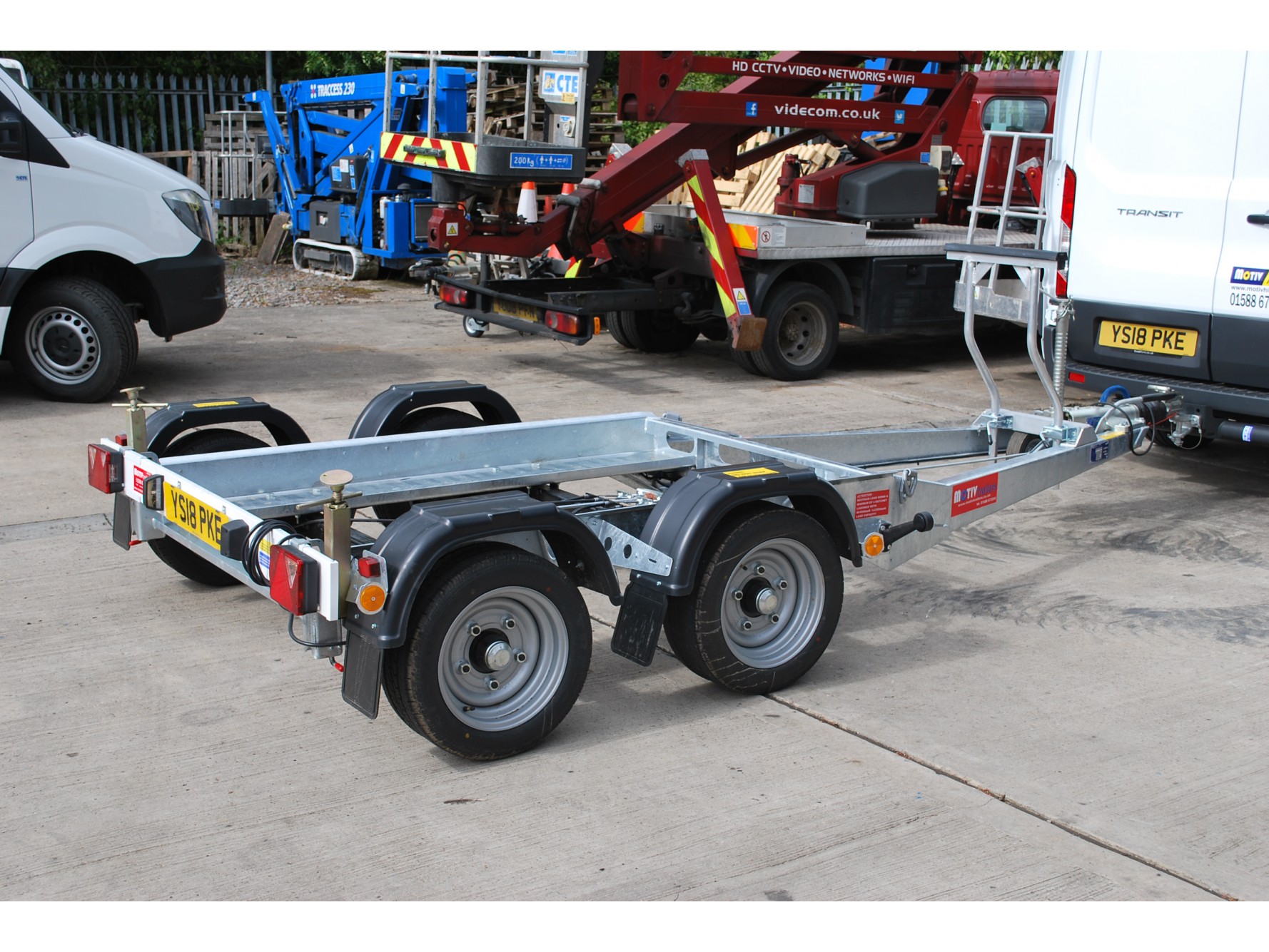 Motiv Trailers | Access Platform Trailers MST 35 (GPT35) Hinowa 23.12 ...