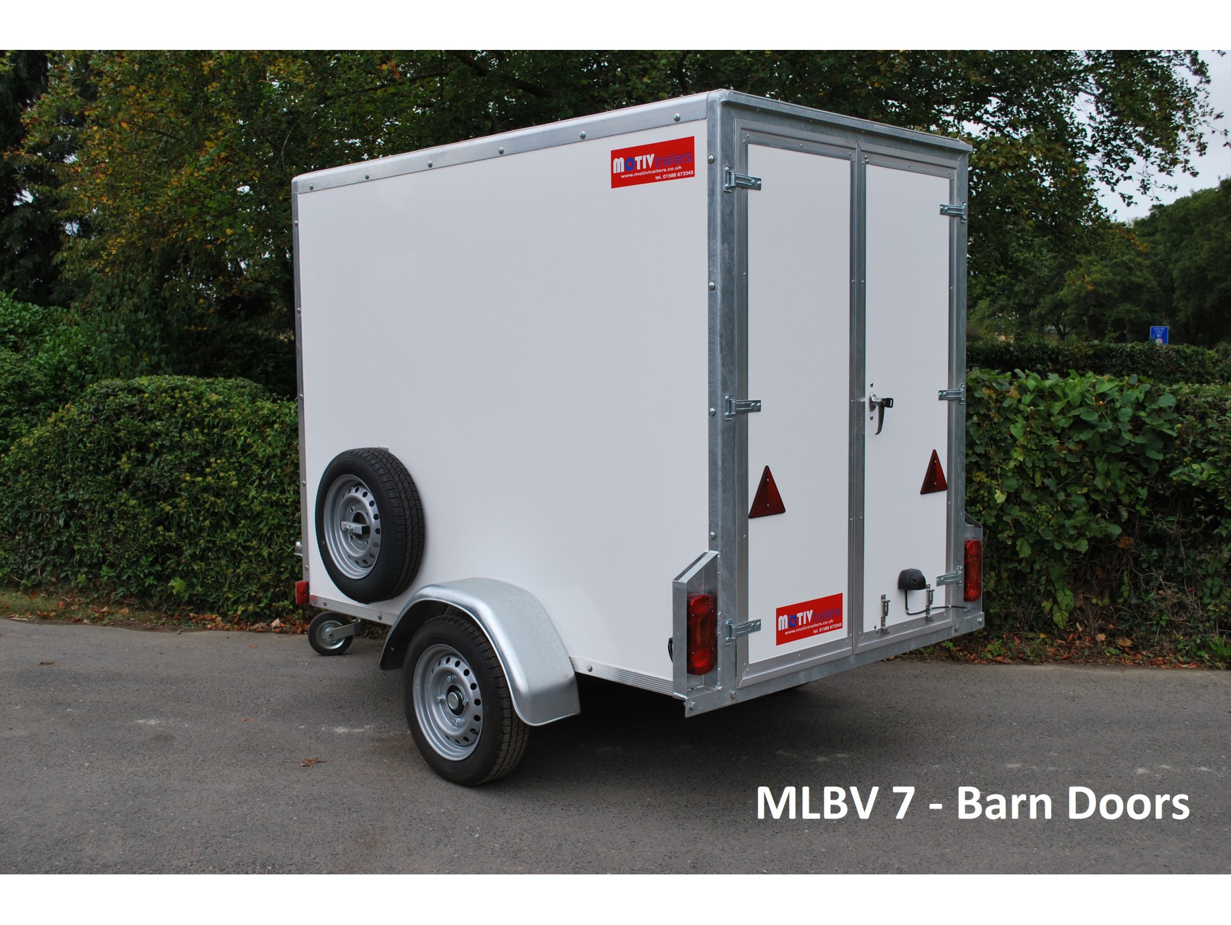 Motiv Trailers | Box Van Single Axle Lightweight Trailer