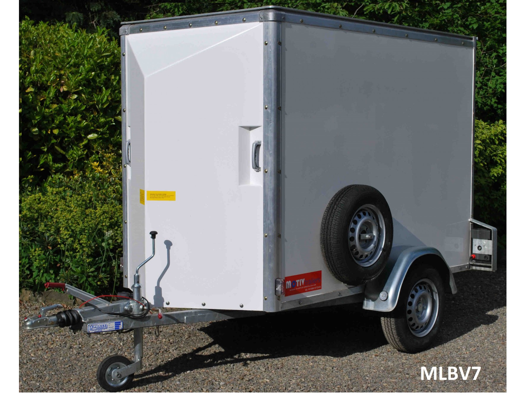 Motiv Trailers | Box Van Single Axle Lightweight Trailer