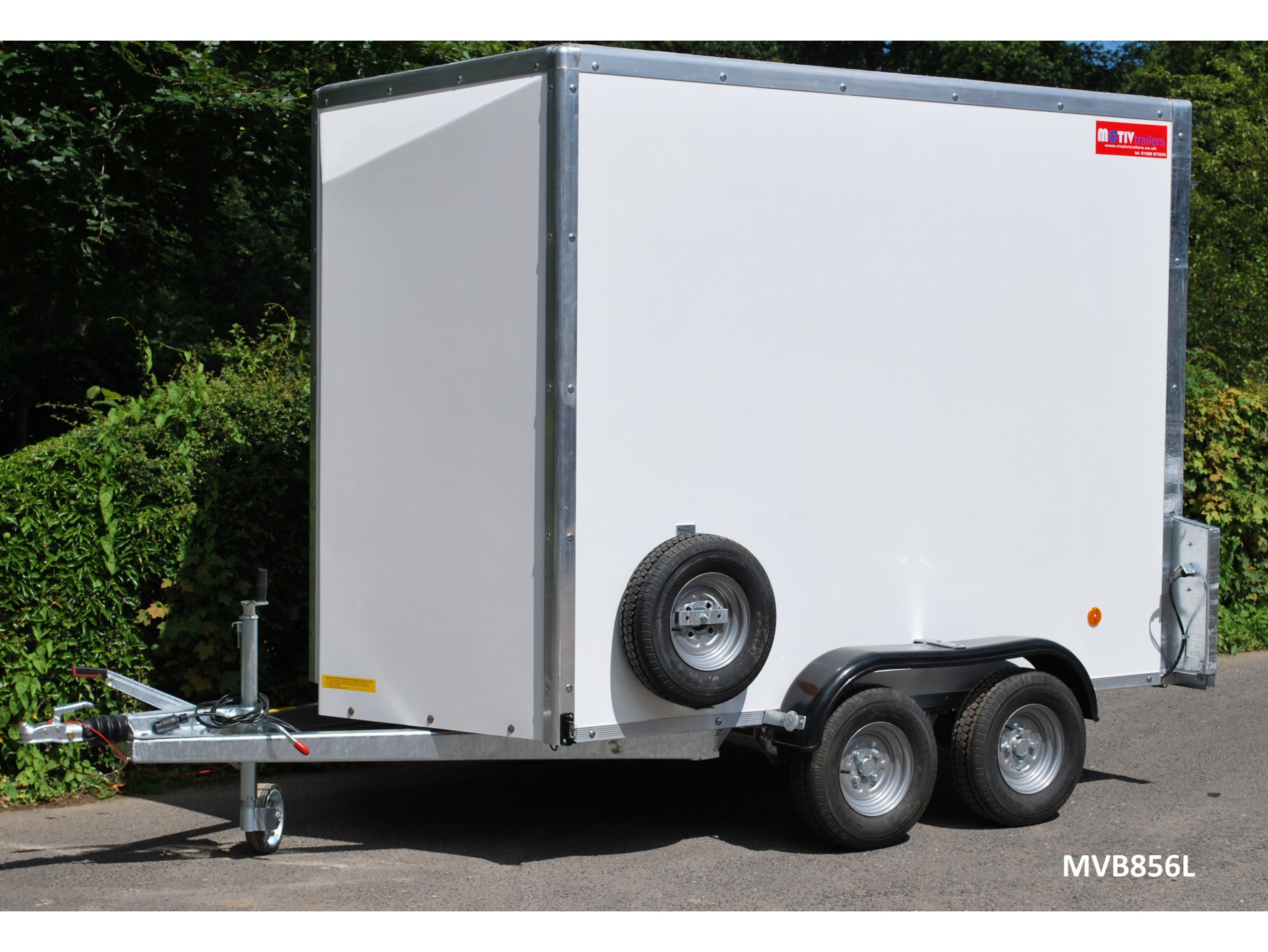 Motiv Trailers | Box Van Double Twin Axle Trailer