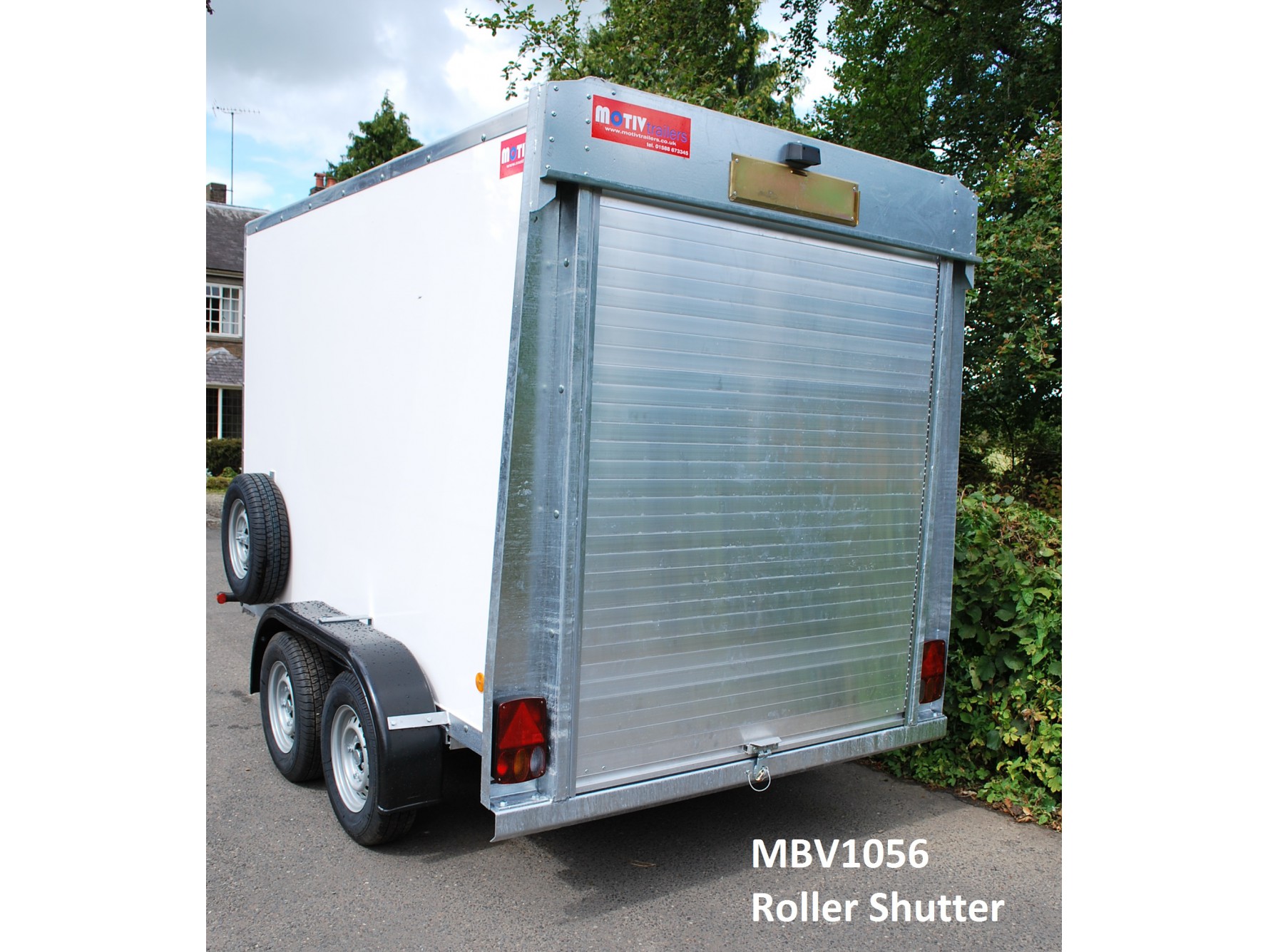 Motiv Trailers | Box Van Double Twin Axle Trailer