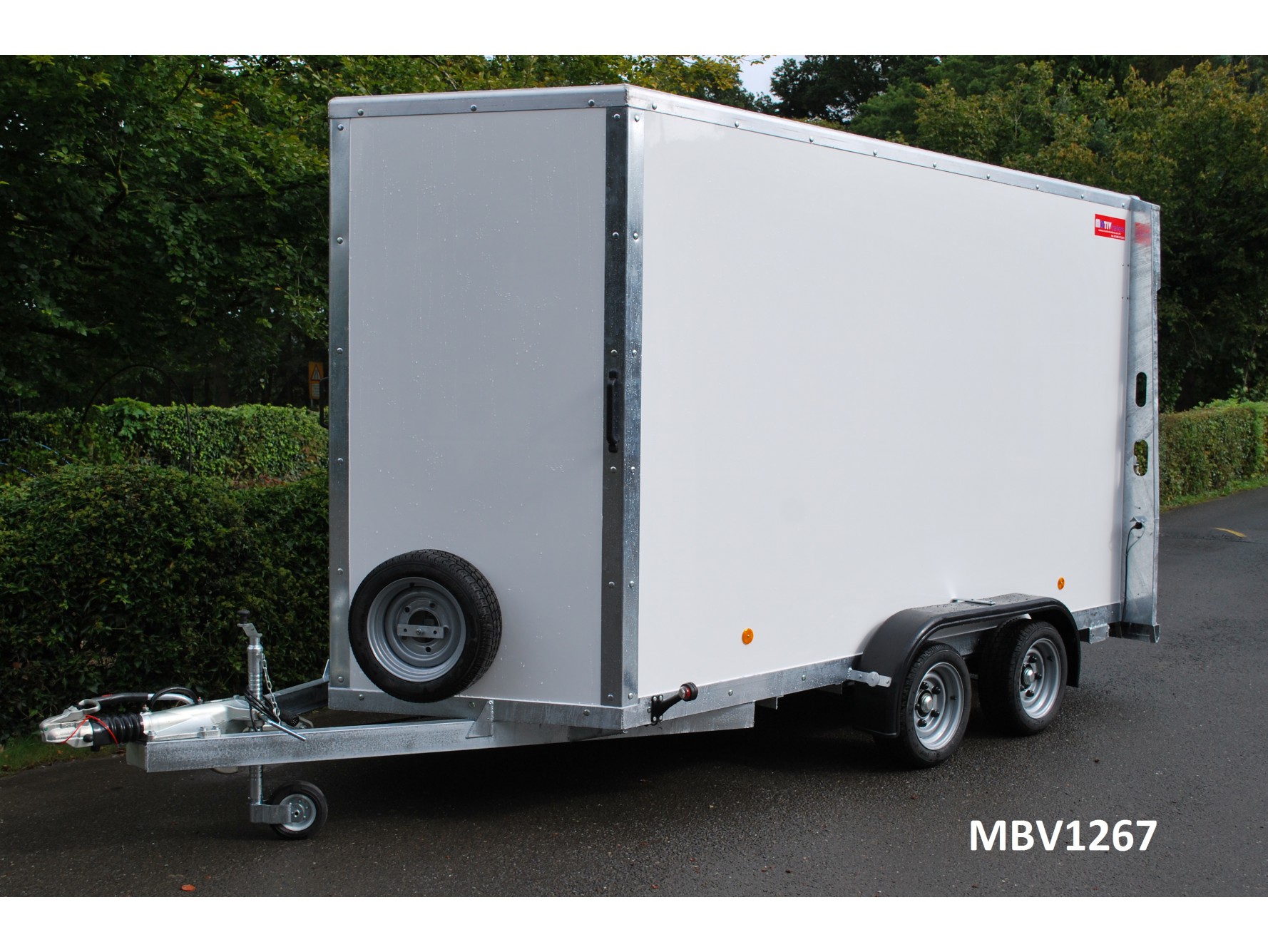 Motiv Trailers | Box Van Double Twin Axle Trailer