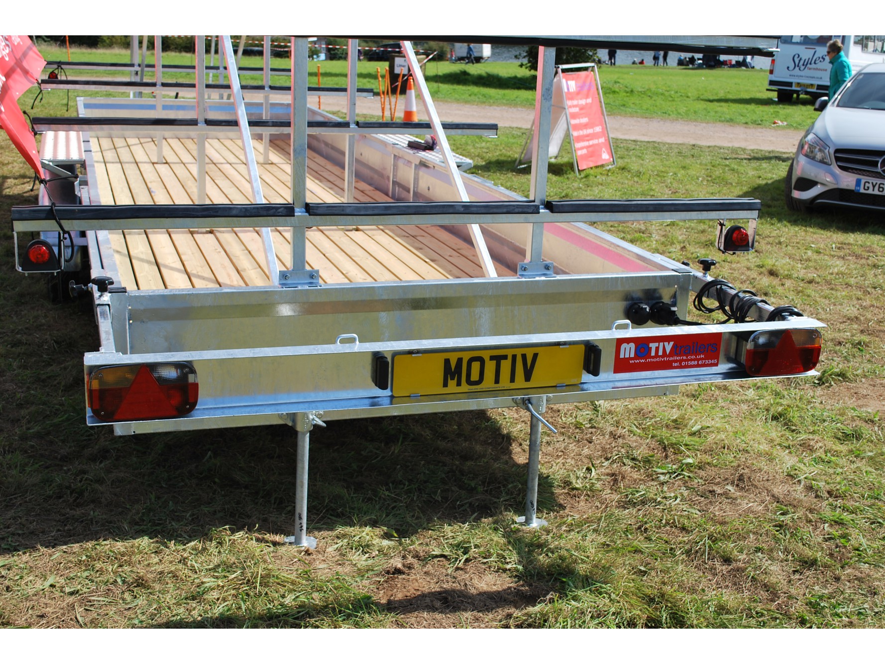 Motiv Trailers | TC 2500 HDG 4x12 Rowing Boat Trailer