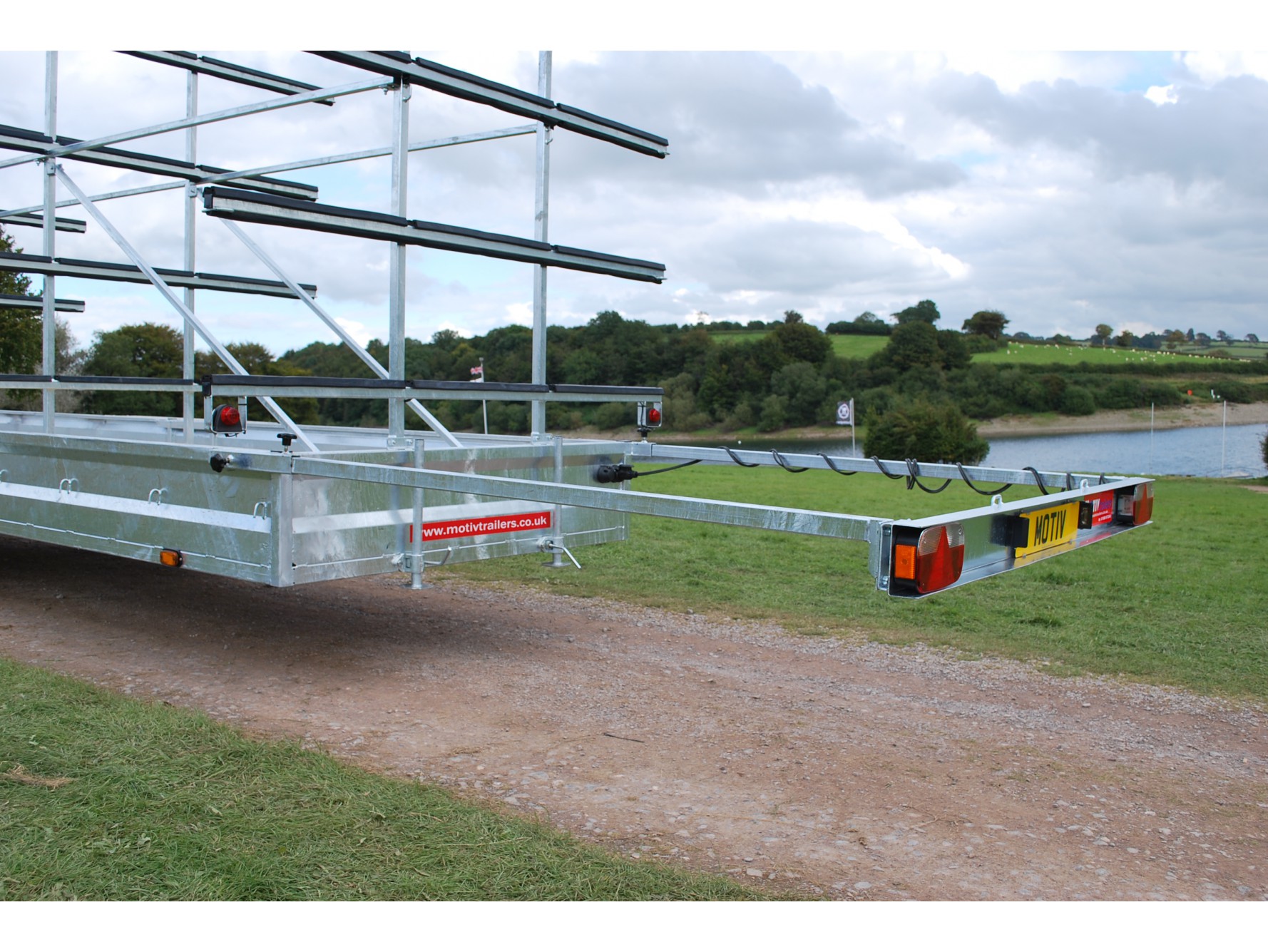 Motiv Trailers | TC 2500 HDG 4x12 Rowing Boat Trailer