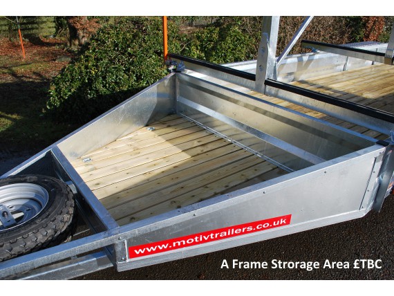 Motiv Trailers |MT1665 RB 4x20 Centre Post Rowing Boat Trailer